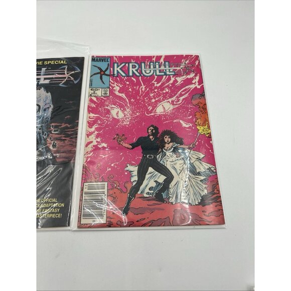 Toys | Vtg Krull Movie Special Complete Set 12 1 2 Comic Marvel 1983 ...